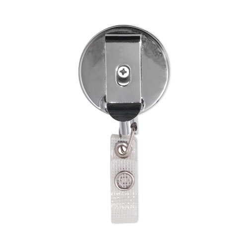 Premier Heavy-Duty Retractable ID Card Reel, 24″ Extension, Black ...